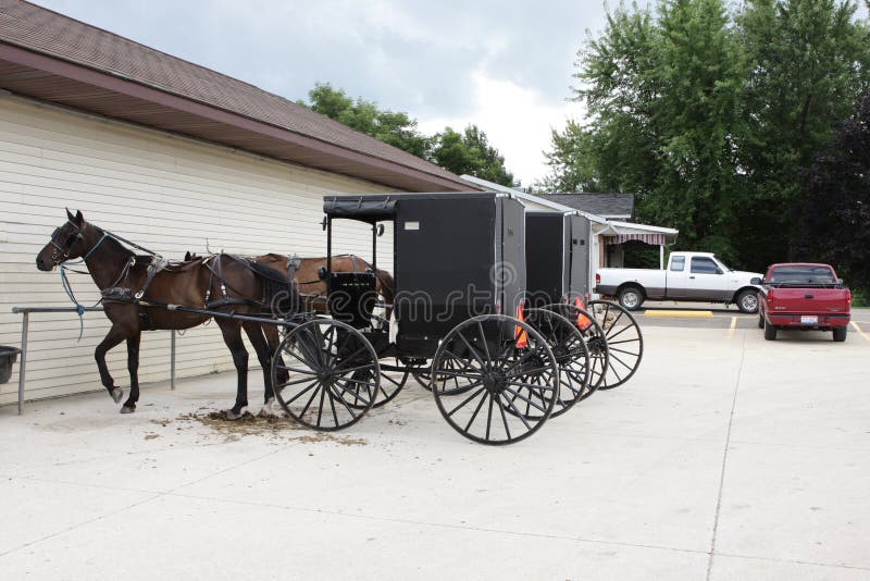 Amish transportation stock photo. Image of mode, doctrine - 10778016