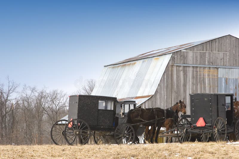 Amish Transportation stock image. Image of christianity - 53953