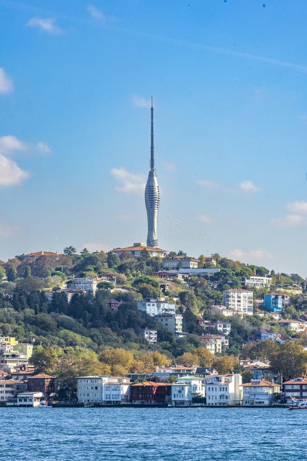 The Çaml?ca Tower Stands Tall on Istanbul S Çaml?ca Hill Editorial ...