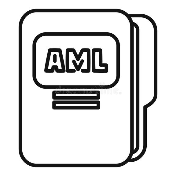 Aml File System for Documents Stock Vector - Illustration of data ...