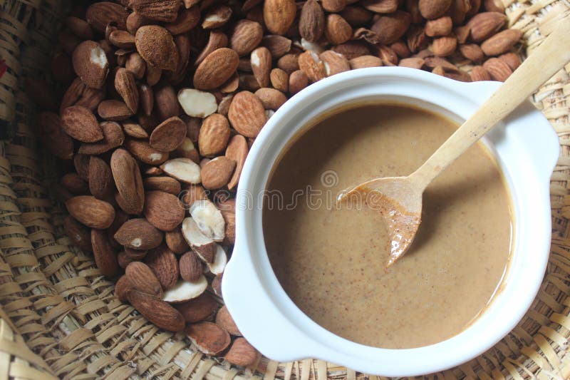 Amlou stock image. Image of baking, morocco, moroccan - 269535623