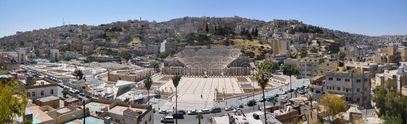 Amman, the Capital of Jordan Editorial Photography - Image of design ...