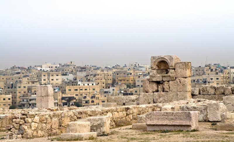 Amman - Jordan stock image. Image of classical, historic - 7664351