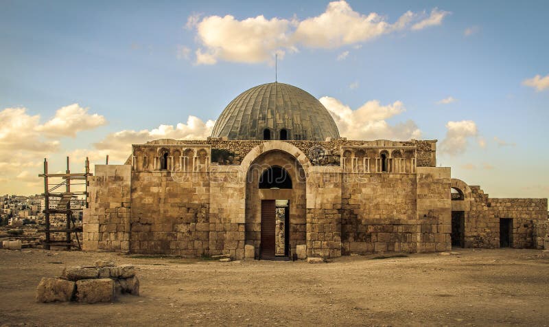 Amman Old Mosk editorial photo. Image of beautiful, ruin - 49273386