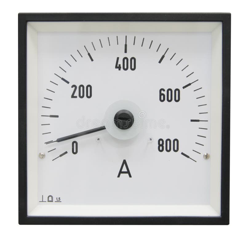 Ammeter stock photo. Image of science, technology, industry - 7146964