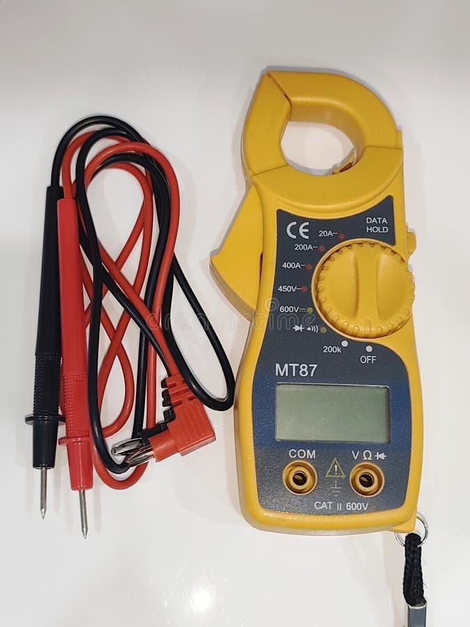 Ammeter electric tester stock photo. Image of electricity - 380423322
