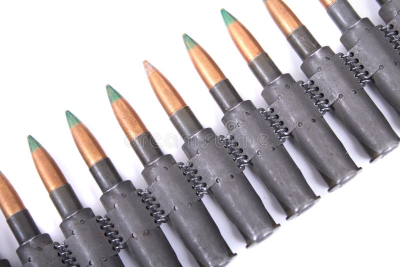 Ammo stock photo. Image of ammunition, shell, white, background - 11689058