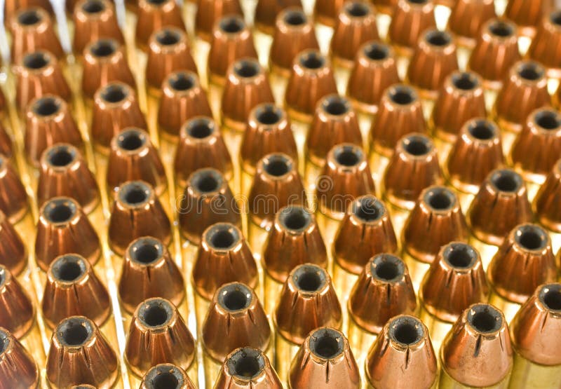 Ammo stock image. Image of bullets, orange, ammunition - 9184975