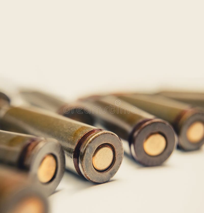 AK 47 ammo stock image. Image of armed, dangerous, assault - 47137537