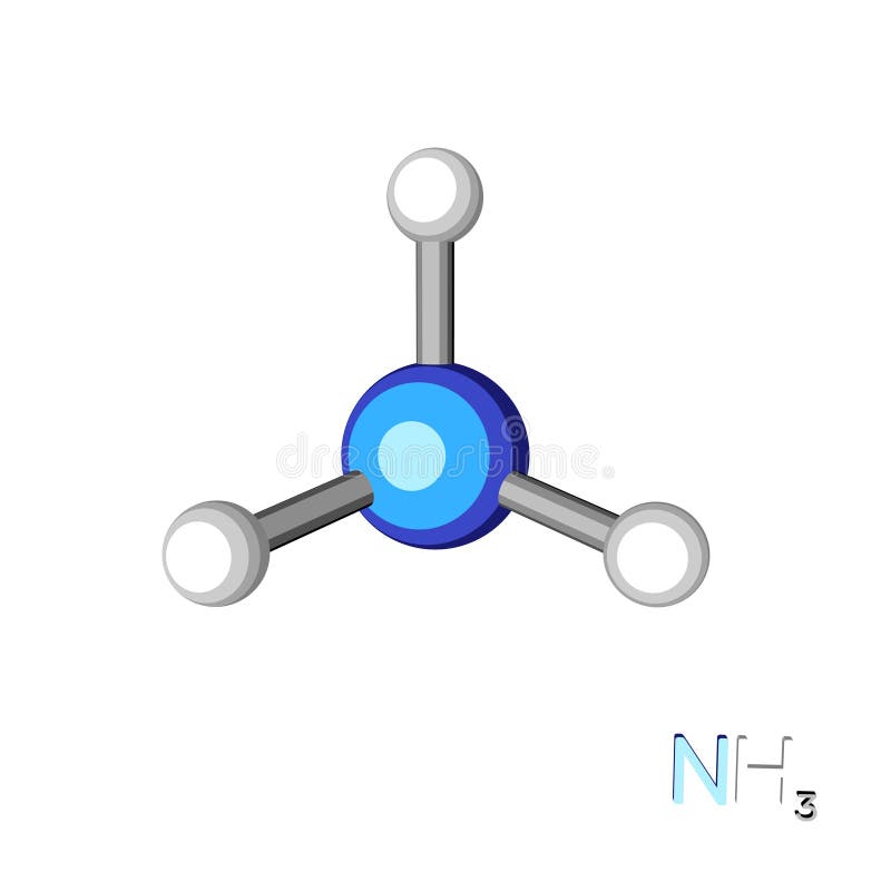 Nh3 Molecule Stock Illustrations – 69 Nh3 Molecule Stock Illustrations ...