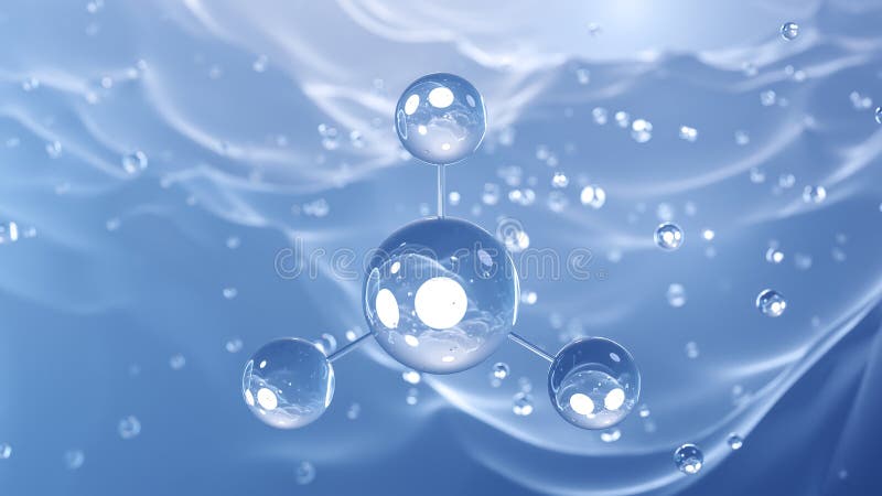 Ammonia, Compound Nitrogen Hydrogen, Molecular Structures, 3d Model ...