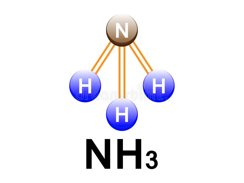 Nh3 Molecule Stock Illustrations – 69 Nh3 Molecule Stock Illustrations ...