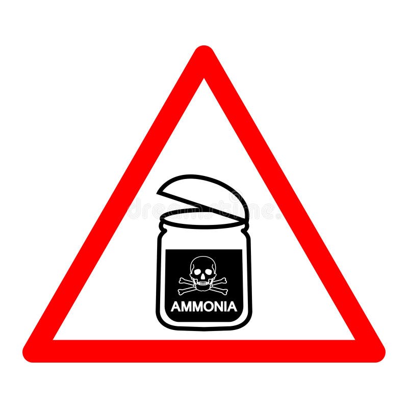 Ammonia Symbol Sign ,Vector Illustration, Isolate on White Background ...