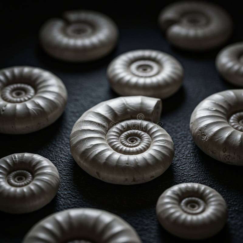 Prehistoric Cephalopods Stock Illustrations – 20 Prehistoric ...