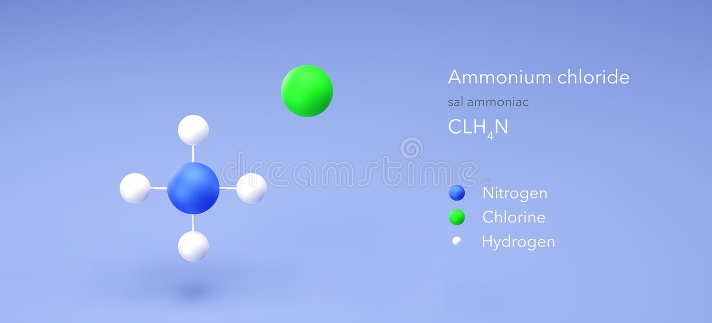 Ammonium Chloride Stock Illustrations – 120 Ammonium Chloride Stock ...