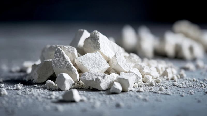 Ammonium Compound Displays Intricate Texture with Various Shapes on a ...