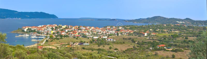 Ammouliani Island in Greece Stock Image - Image of greece, blue: 142087545