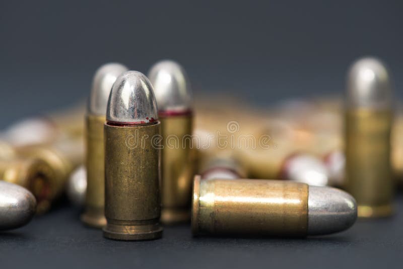 Ammunition bullets stock image. Image of cartridge, manufacture - 124667941