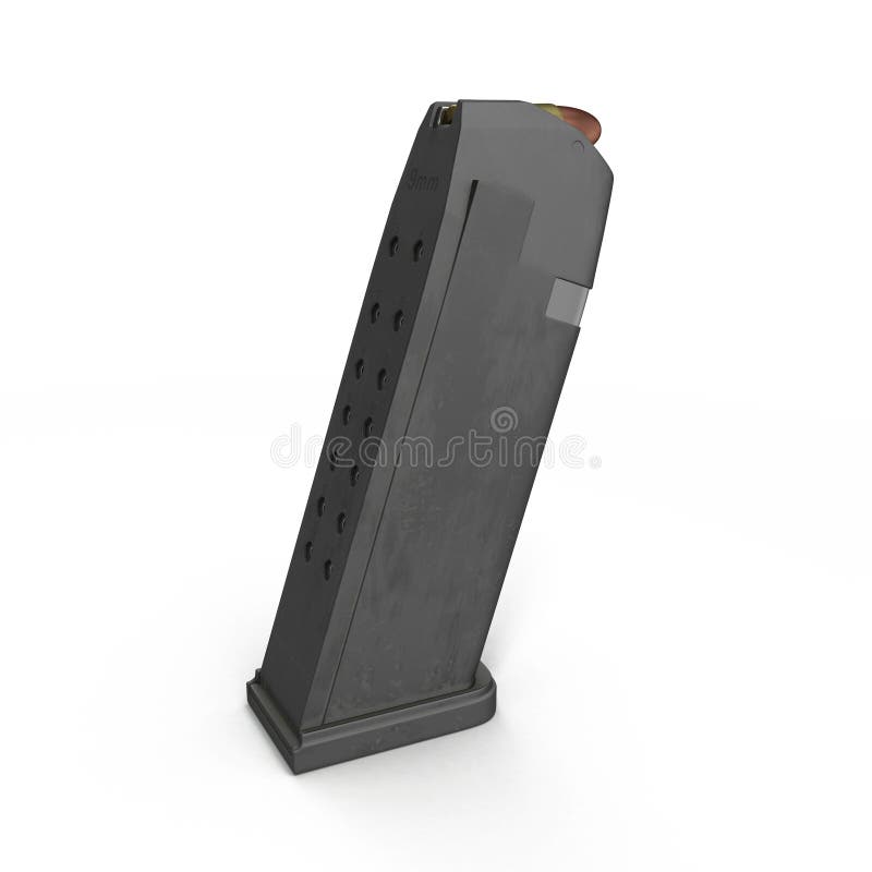 Ammunition Magazine Line Icon, Army and Military, Weapon Sign, Vector ...