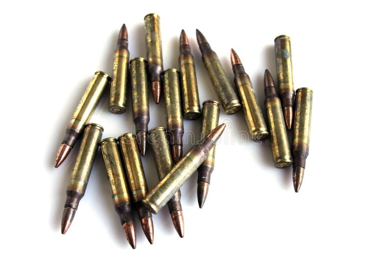 Ammunition for rifles stock photo. Image of sleeve, ammunition - 49619268