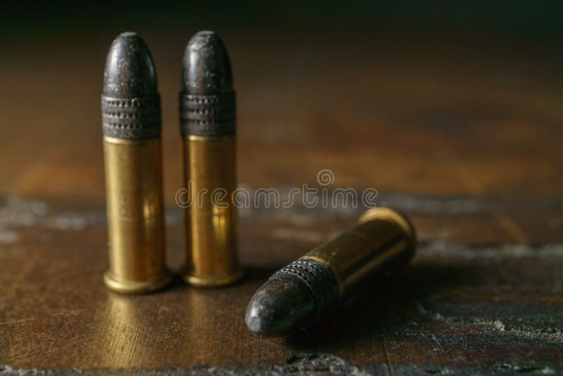 22 ammunition rounds stock photo. Image of metal, hunt - 260120288