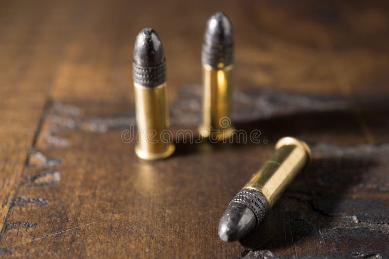 22 ammunition rounds stock photo. Image of metal, hunt - 260120288
