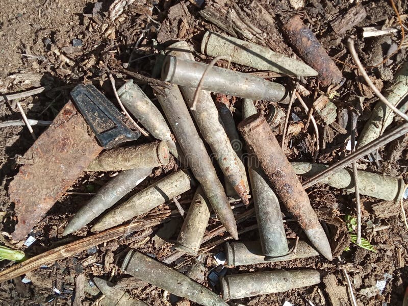 Ammunition from World War II Stock Image - Image of world, ammunition ...