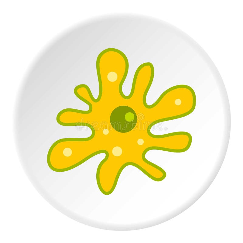 Amoeba Icon Vector from Microorganism Concept. Thin Line Illustration ...