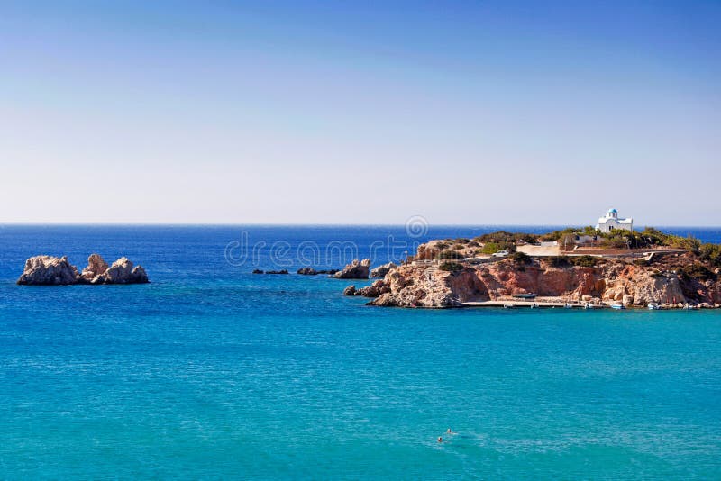 Amoopi in Karpathos, Greece Stock Photo - Image of beach, pera: 75683460