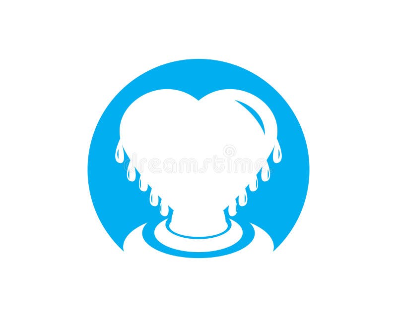 Amor Logo Vetora Template ilustração do vetor. Ilustração de projeto ...