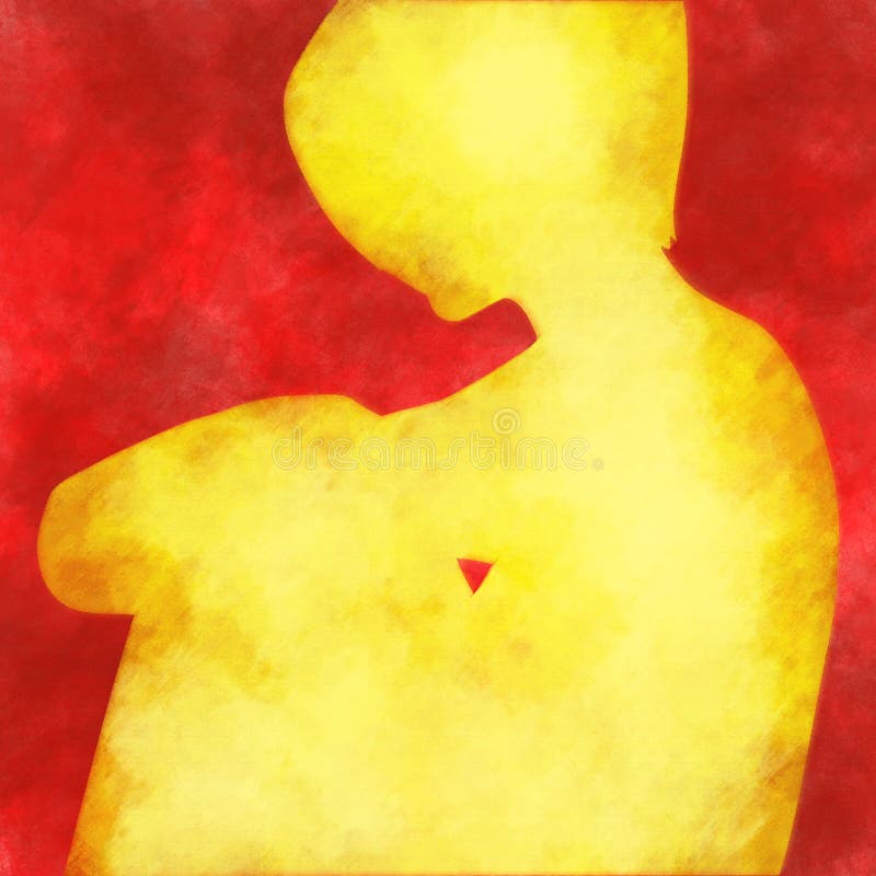 Amor Quebrado Emociones Humanas Ilustración del Vector - Ilustración de ...