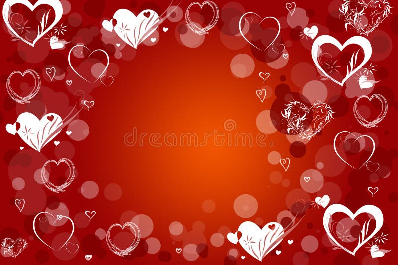 Amor rojo stock de ilustración. Ilustración de santo, rojo - 7840227