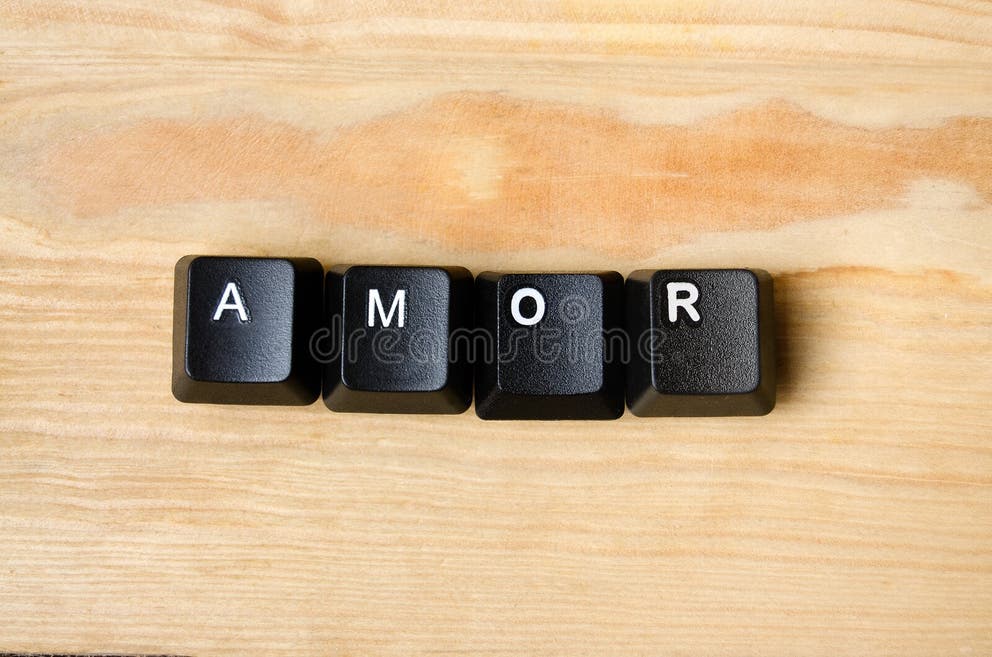 Amor word stock image. Image of alphabet, quote, typo - 85437685