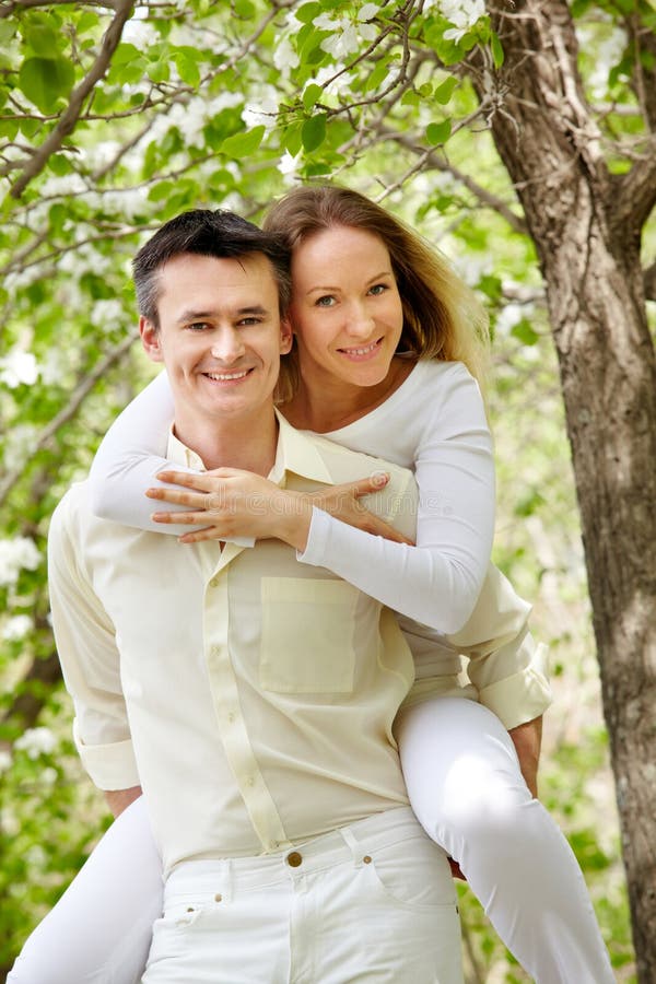 Amorous couple stock photo. Image of feminine, natural - 56448344