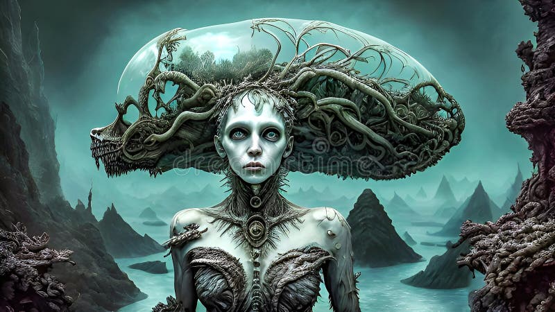 Amorphous Creature from Fantasy Worlds Stock Illustration ...