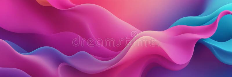 Amorphous Shapes in Fuchsia and Lightskyblue Stock Photo - Image of ...