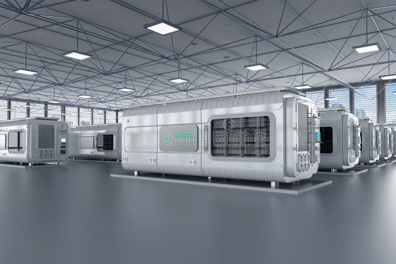 Amount of Energy Storage Systems or Battery Container Units in Factory ...