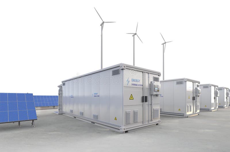 Amount of Energy Storage Systems or Battery Container Units with Solar ...