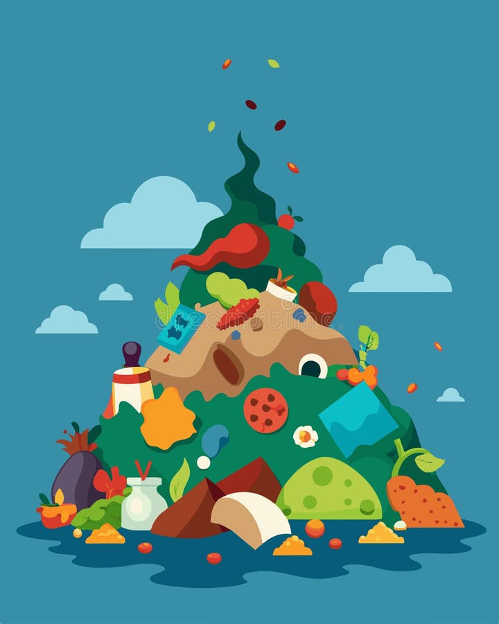 The Amount of Wasted Food Piling Up a Stark Reminder of the ...