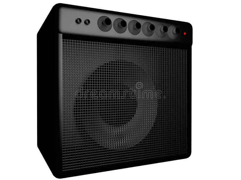 Guitar amp stock image. Image of sound, gain, knob, musical - 32877343