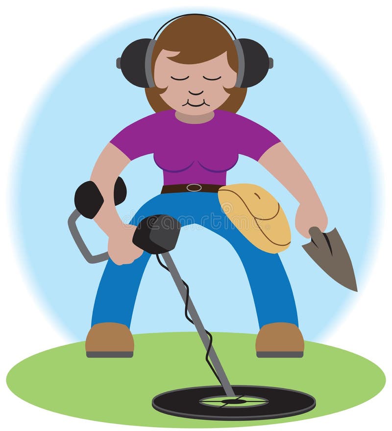Metal Detector Stock Illustrations – 3,366 Metal Detector Stock ...