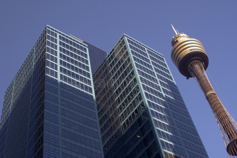 AMP Tower, Sydney stock image. Image of scrapers, power - 962385