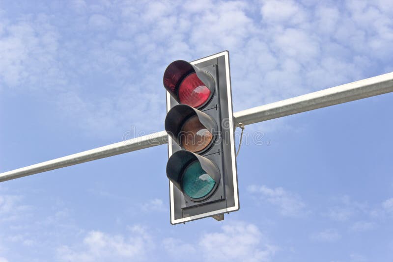 Ampeln stockbild. Bild von informationen, änderung, signal - 32954353