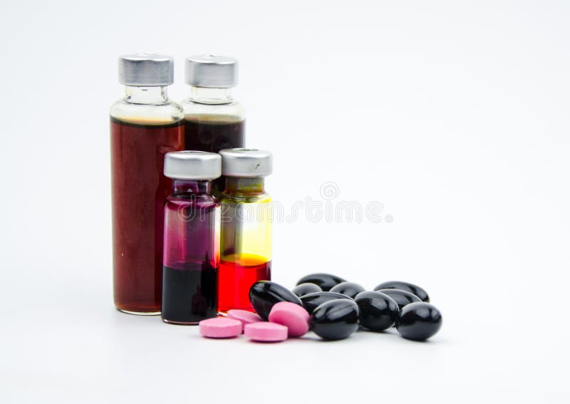 Ampere Bottle of Potions and Drug Stock Photo - Image of hazardous ...