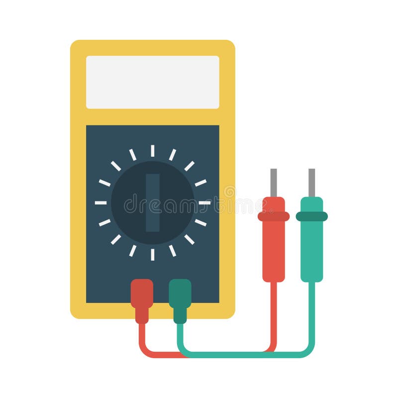 Ammeter, Ampere Meter Isolated Vector Icon That Can Be Easily Edited In ...