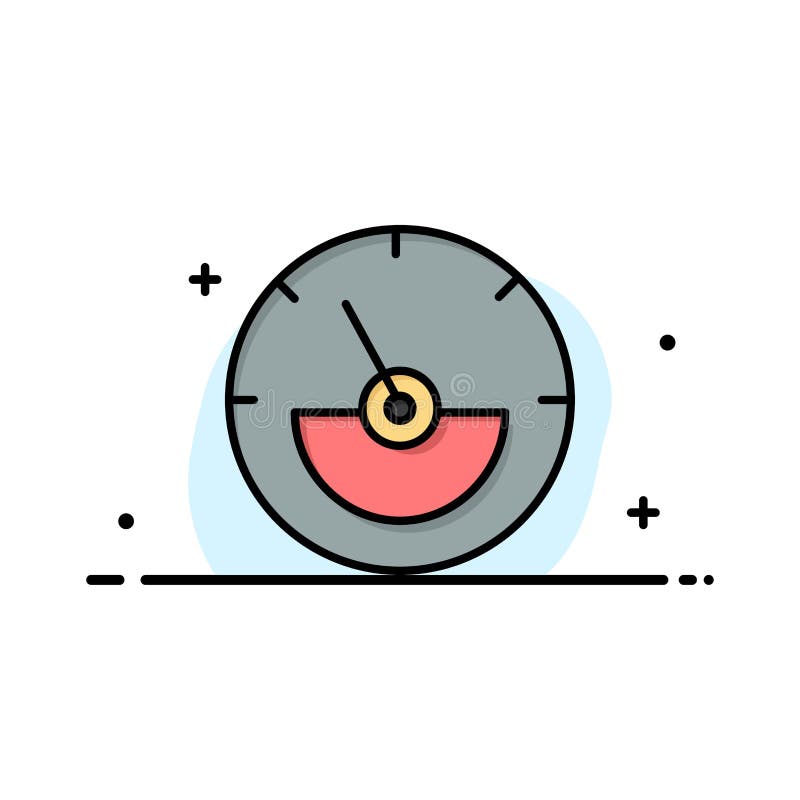 Ampere, Ampere Meter, Electrical, Energy Icons. Flat And Line Filled ...