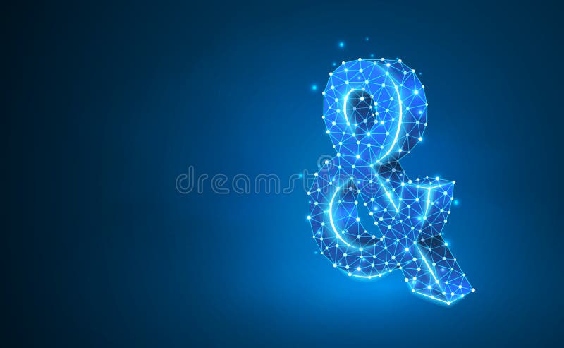 Neon Ampersand Symbol Stock Illustrations – 63 Neon Ampersand Symbol ...
