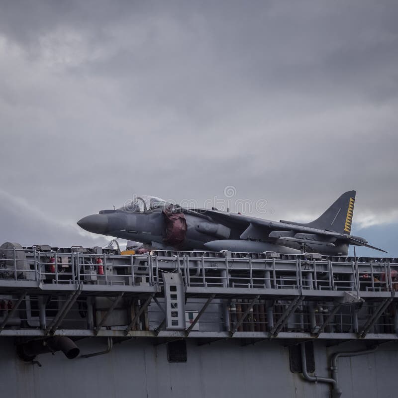Amphibious assault ship stock photo. Image of deck, army - 258994026