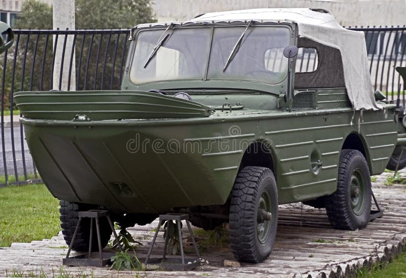 Amphibious vehicle 1 editorial stock photo. Image of ford - 26739033