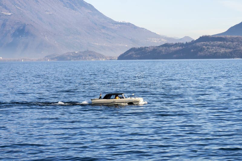 Amphibious Vehicle in Navigation Editorial Photo - Image of europe ...